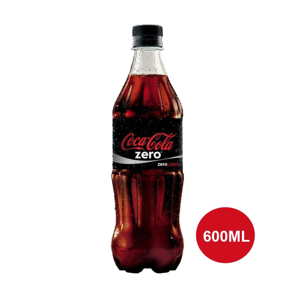 REFRIGERANTE COCA COLA ZERO 600ML - tdc1fe REFRIGERANTE COCA COLA ZERO 600ML - tdc1fe