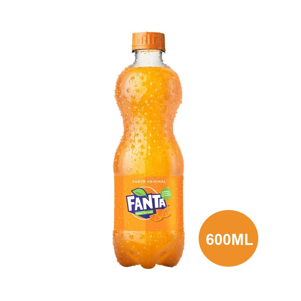 REFRIGERANTE FANTA 600ML LARANJA - tdc1fe