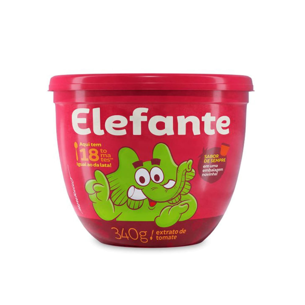 EXTRATO TOMATE ELEFANTE POTE 310G - tdc1fe EXTRATO TOMATE ELEFANTE POTE 310G - tdc1fe
