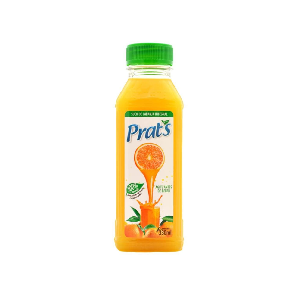 SUCO LARANJA INTEGRAL PRATS 300ML - tdc1fe