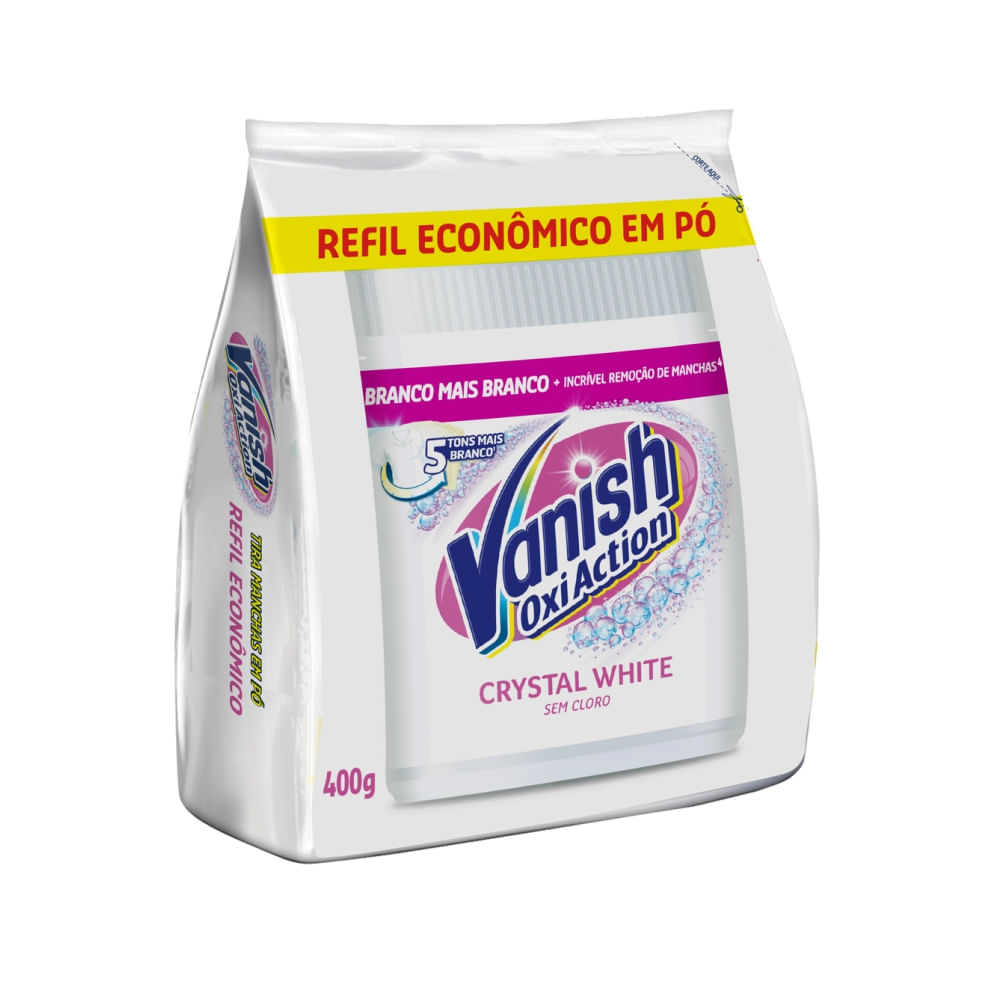 VANISH PODER O2 REFIL 400G WHITE - tdc1fe