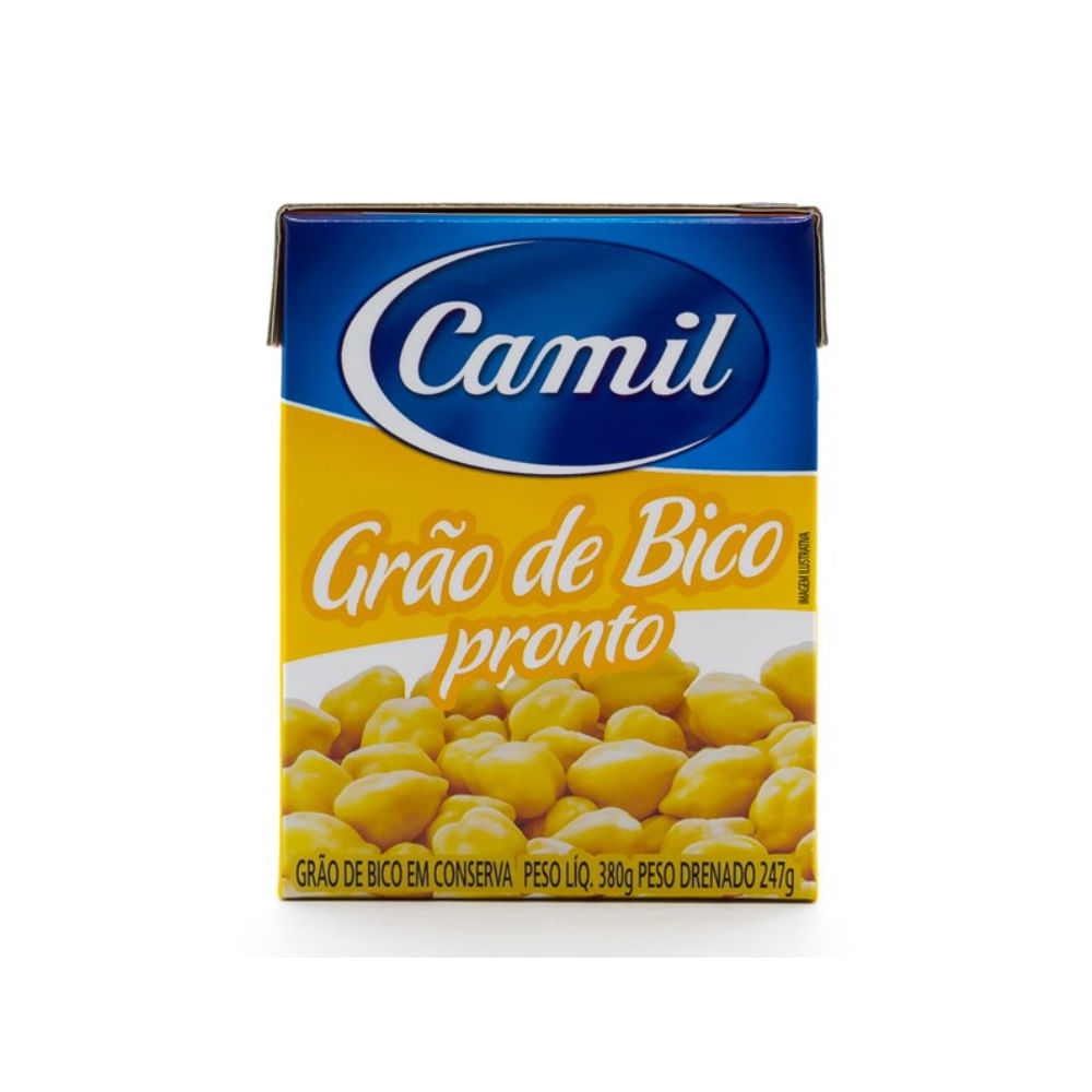 Grao De Bico Em Conserva Camil 380g Tdc1fe